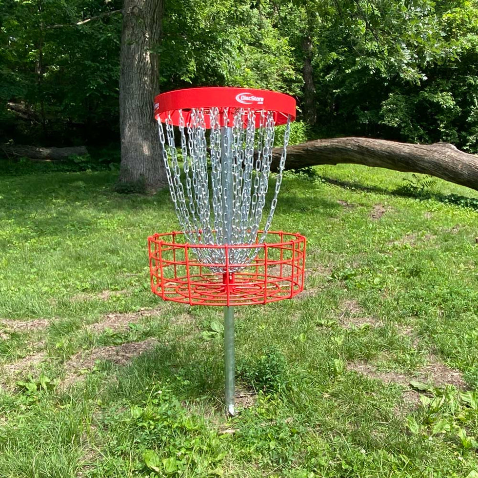 GrowTheSport Champion Permanent Disc Golf Basket – DiscGolfBaskets.com