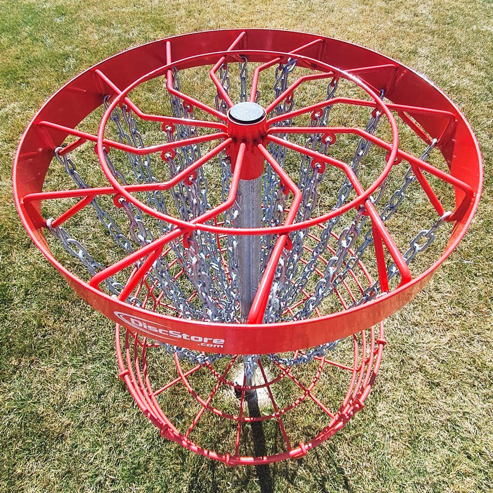 GrowTheSport Champion Permanent Disc Golf Basket – DiscGolfBaskets.com