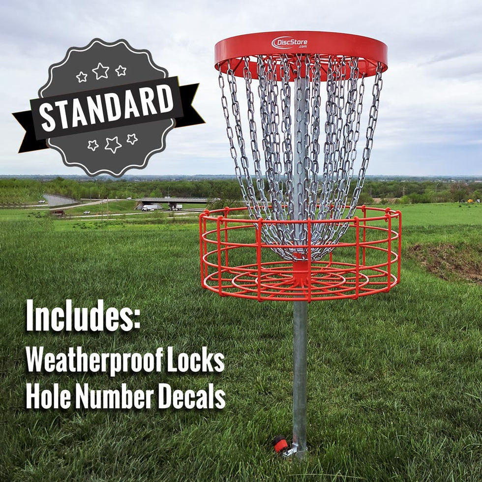 High Quality Permanent Disc Golf Baskets for Sale – DiscGolfBaskets.com
